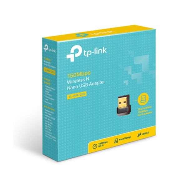 TP-Link TL-WN725N 150Mbps Wireless N Nano USB Adapter